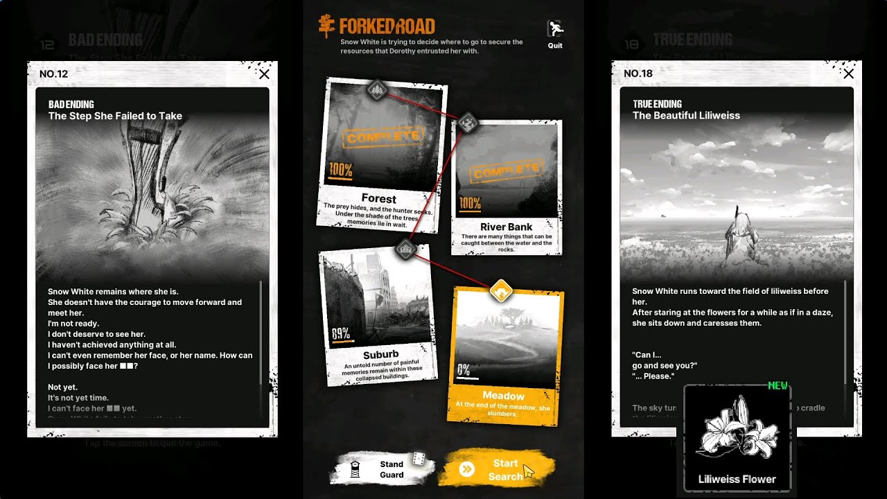 White Memory Ending 12 and 18 | GODDESS OF VICTORY: NIKKE - YouTube