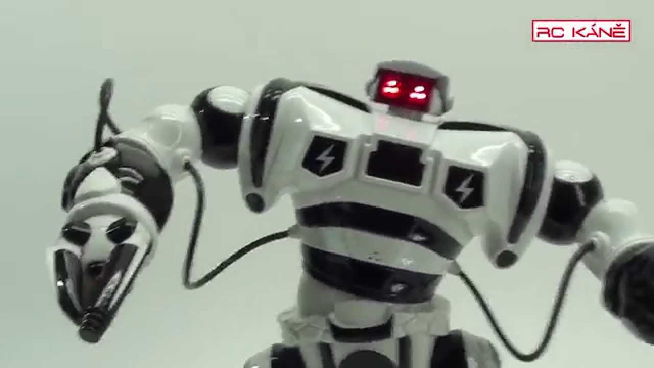 Robot Emil uvádí RC modely Káně - YouTube