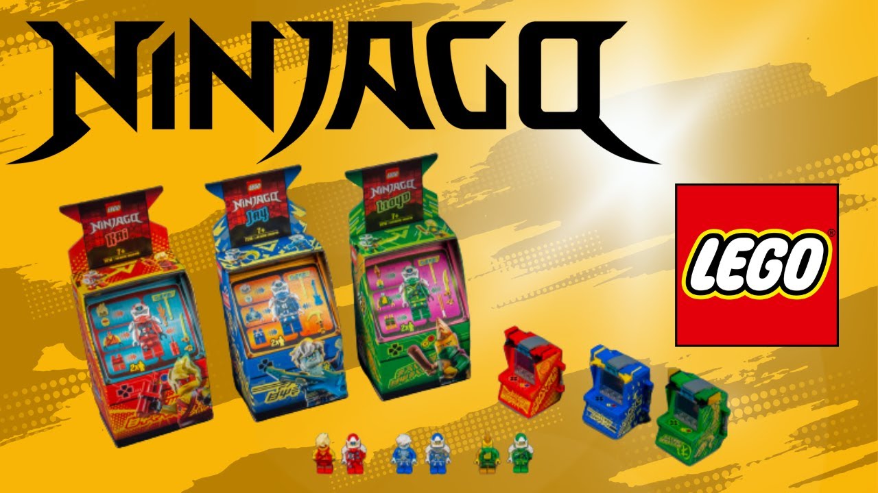 Ninjago Arcade Pods Unboxing & Build. - YouTube