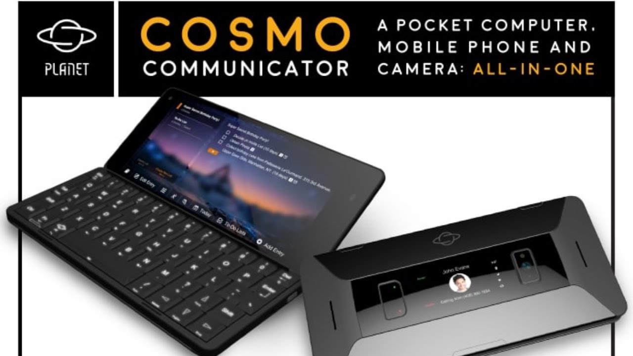 Cosmo Communicator The ultimate mobile communicator - a pocket computer ...
