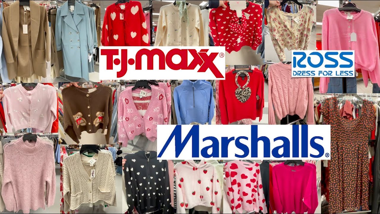 TJ MAXX & MARSHALLS #tjmaxx #marshalls #shopping #clothing #2026 - YouTube
