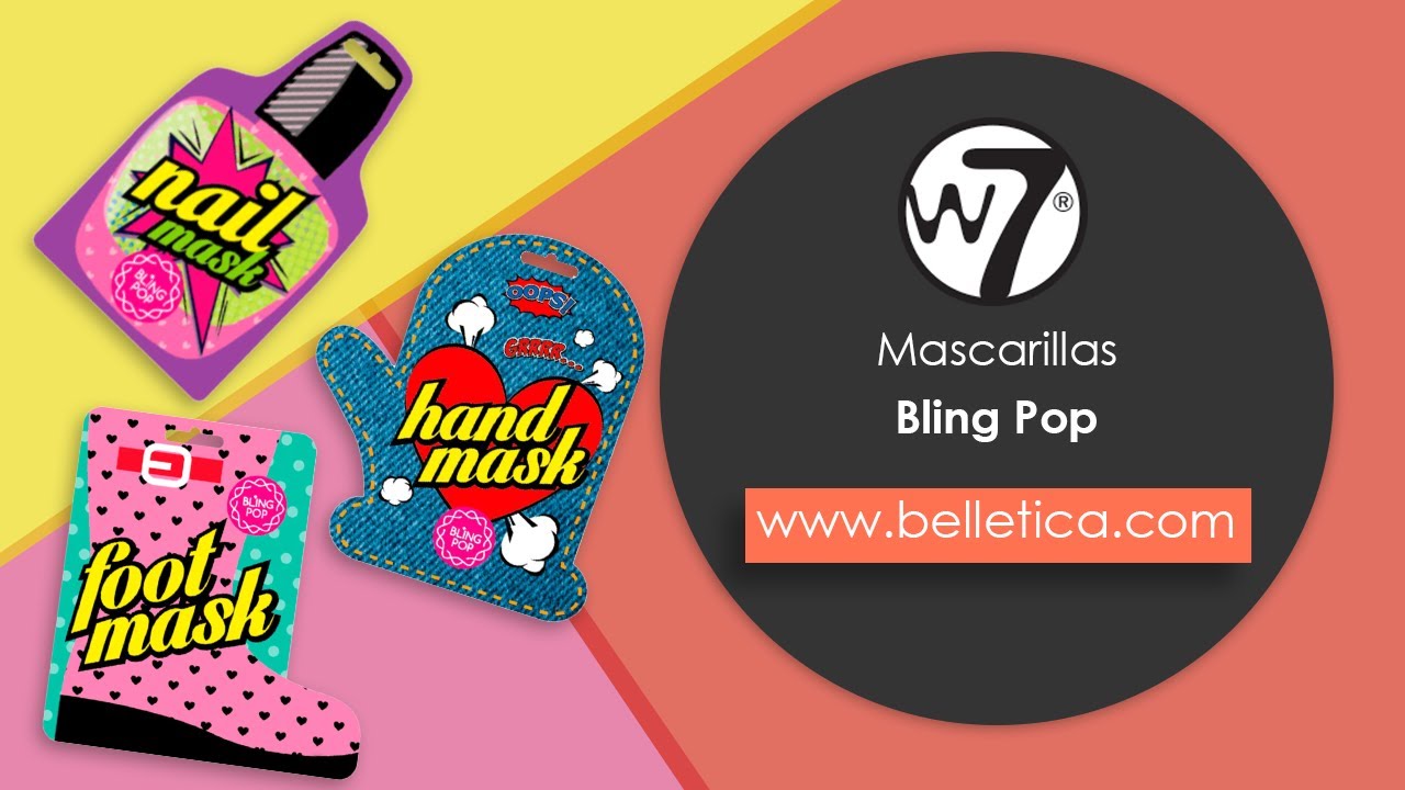 MASCARILLAS BLING POP- Hidrata tus manos, pies y uñas - YouTube