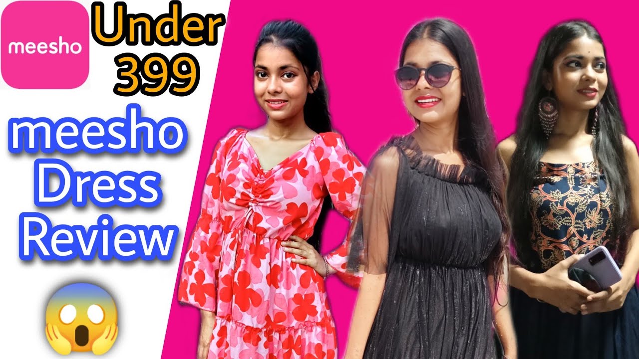 Meesho Dress Review Under 399 || Meesho Online Shopping App Dress ...