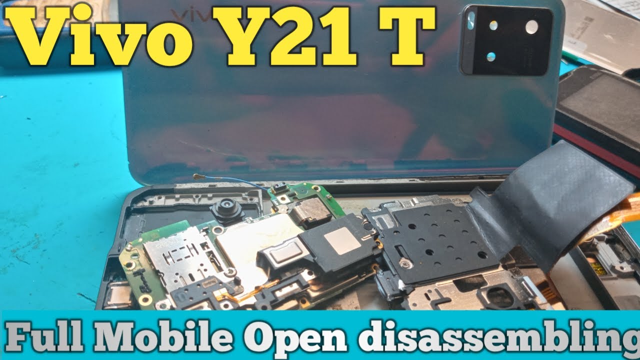 Vivo Y21 T How To Disassembling - YouTube
