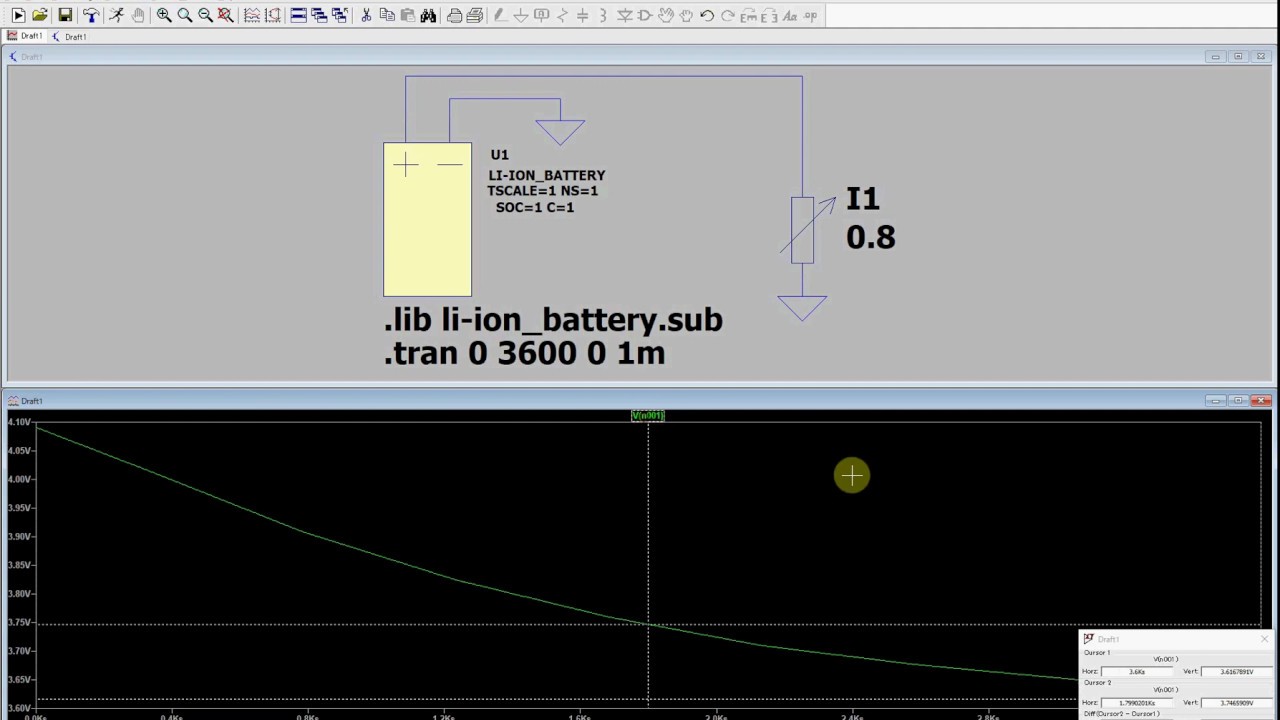 Li-Ion Battery Simulation using LTspice - YouTube