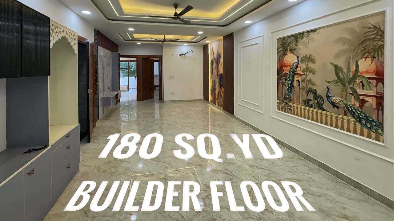 (Ep-37)180 gaz 3 BHK MOST BEAUTIFUL BUILDER FLOOR IN GATED COMPOUND ...
