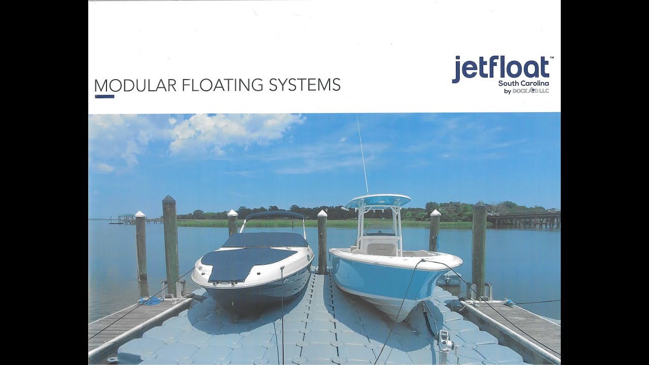 Floating Dock Assembly - YouTube