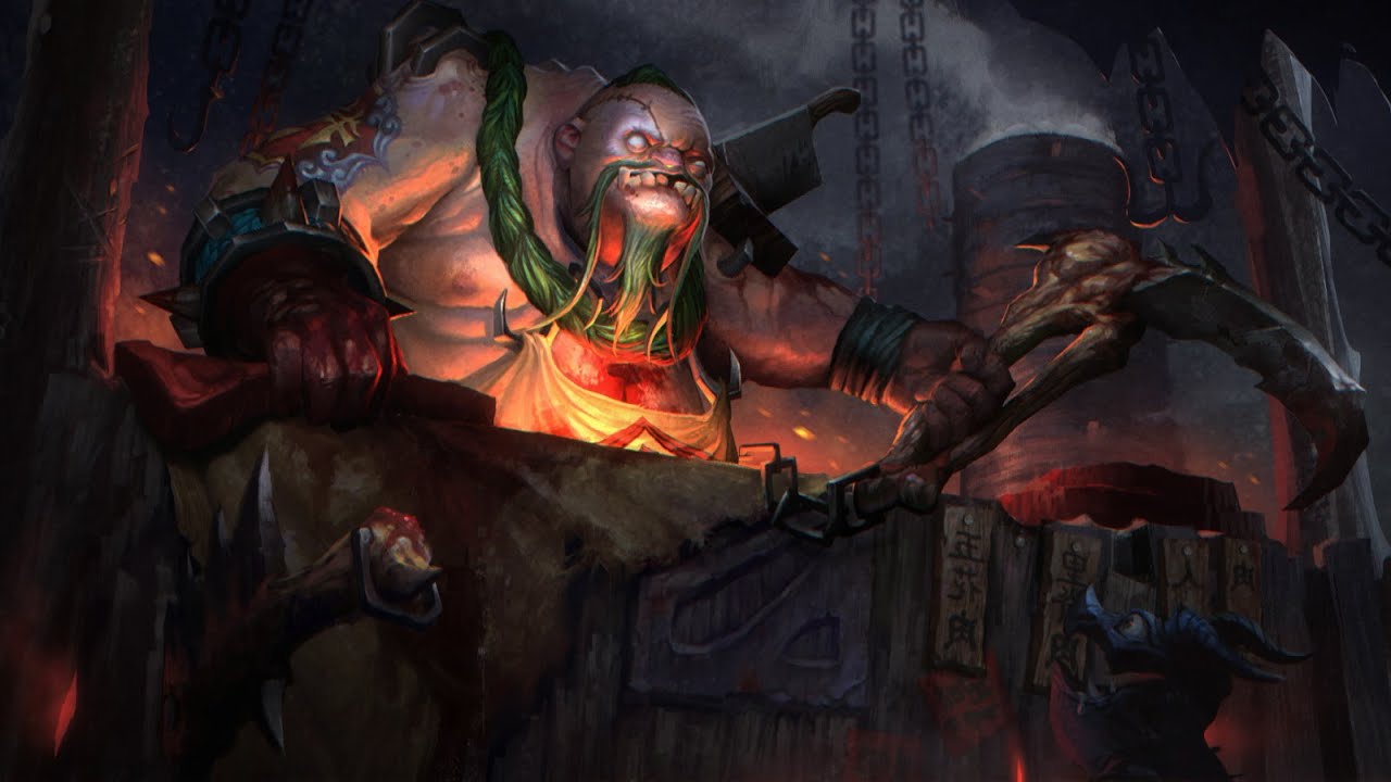 Pudge 21 kills MVP Hard to fall [Dota 2 Full Gameplay SA] - YouTube