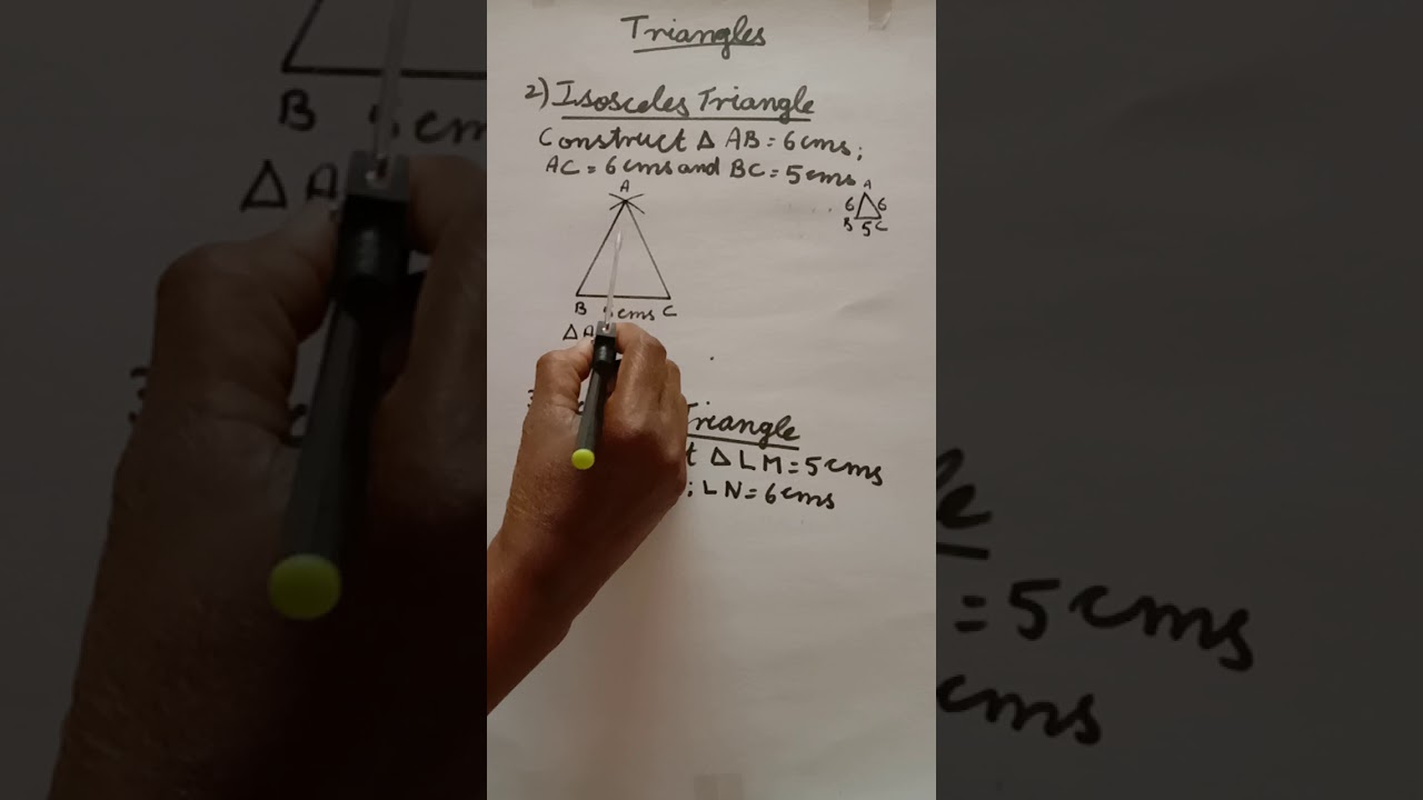 STD 5 Triangles - YouTube