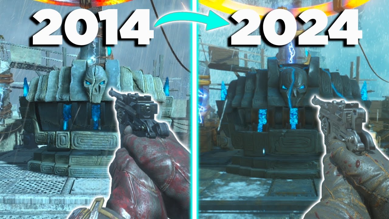 I Tried Beating Cod Zombie Challenge from 10 YEARS AGO - YouTube