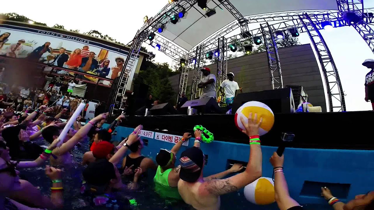 T-Pain at the Ultra Pool Party W Hotel Seoul - YouTube