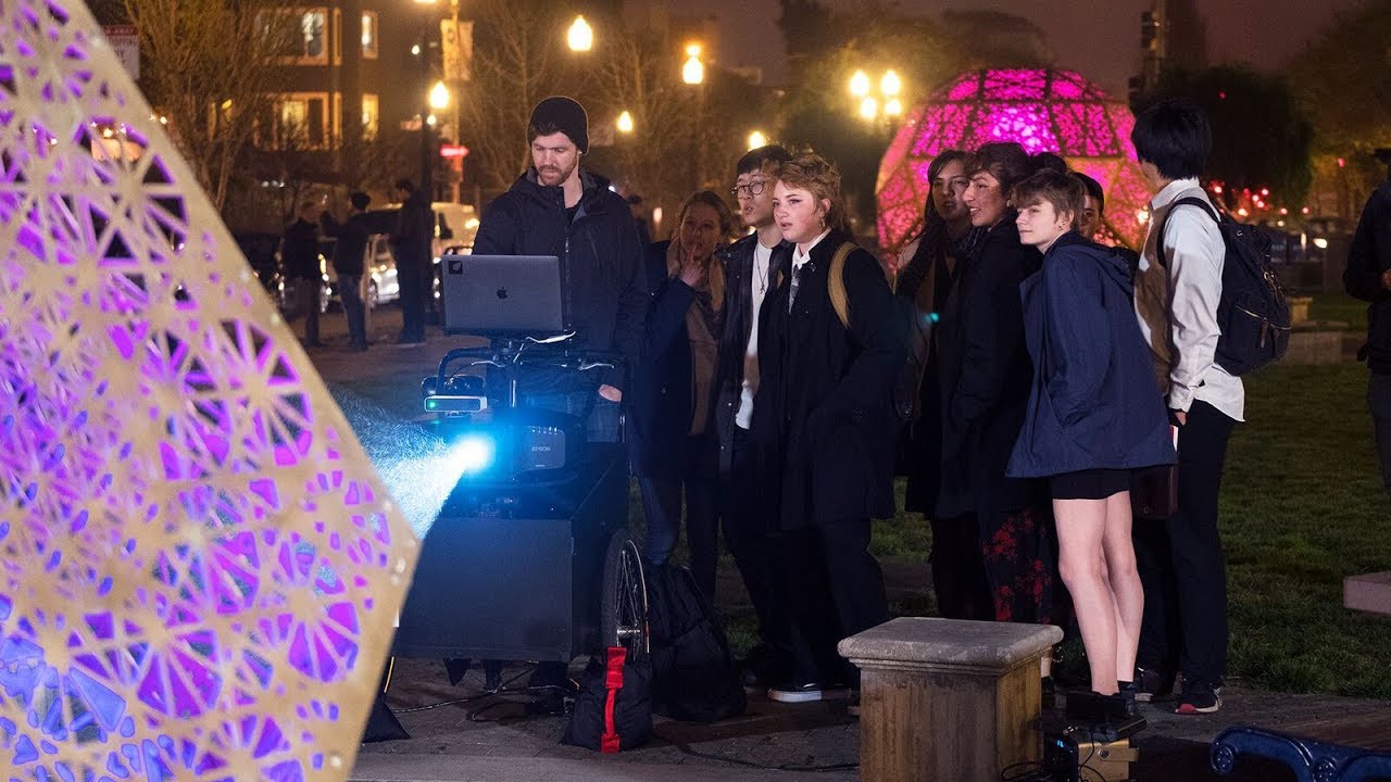 Create Renegade Projected AR(t) with Lightform - YouTube