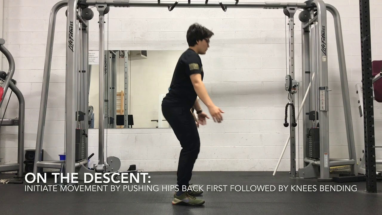 Bodyweight (BW) Squat - YouTube