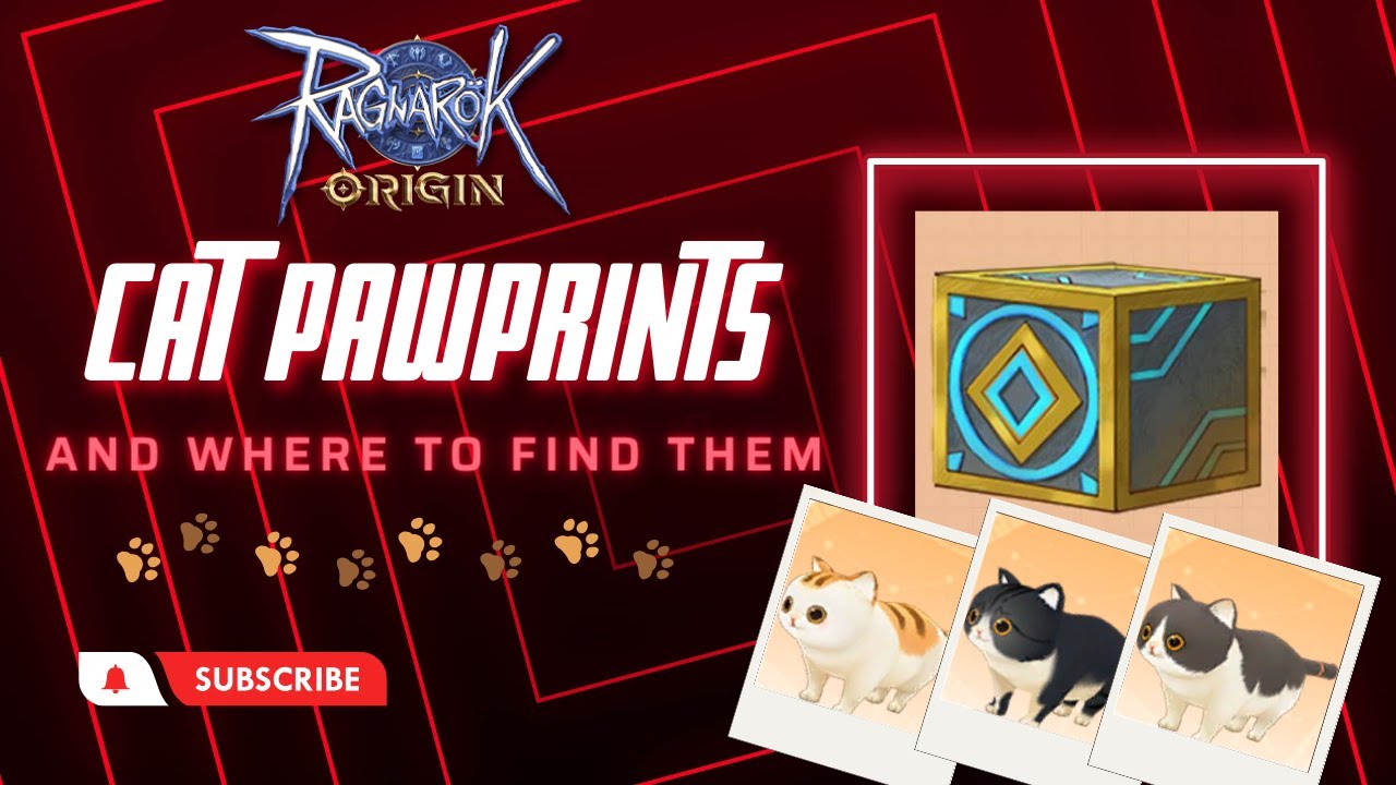 Ragnarok Cat Pawprints and Cat Collection - YouTube