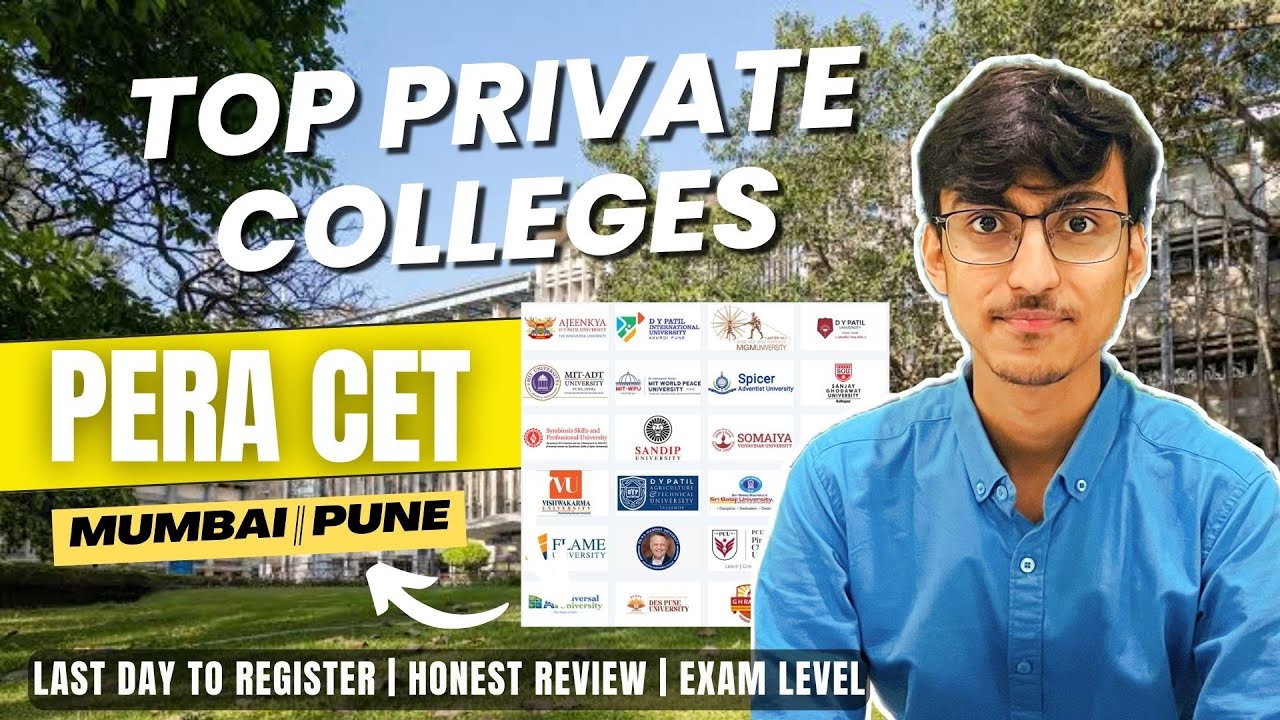 PERA CET 2024 | Honest Review 😱 | Top Private College in Pune and ...