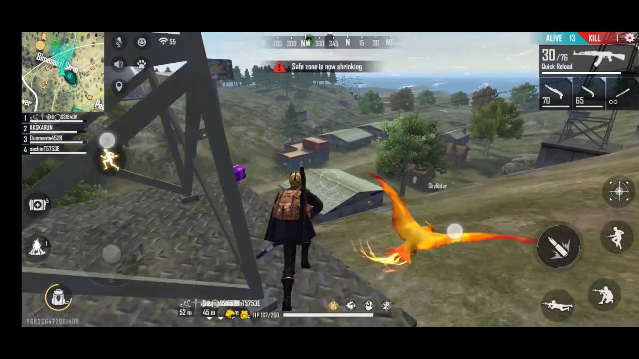 Garena Free Fire Classic "5 Kill" in a exciting battle against 50 ...