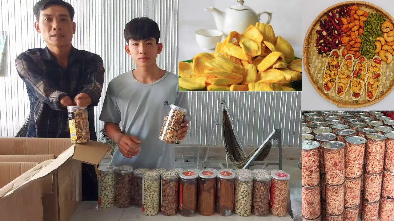 Hai Cha Con Khai Trương Bán Đồ ăn / Cuộc Sống Quê - YouTube