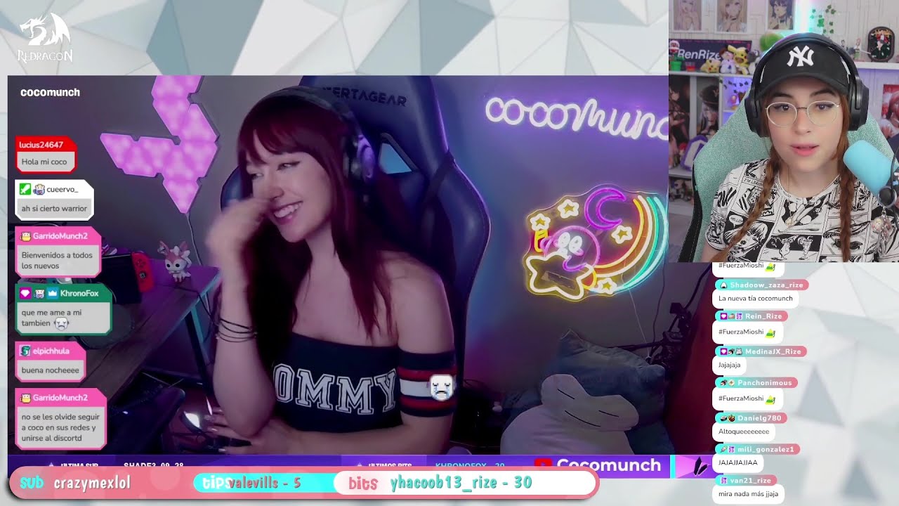 COCOMUNCH LE MANDE UN MENSAJE A RENRIZE 🤭 - YouTube