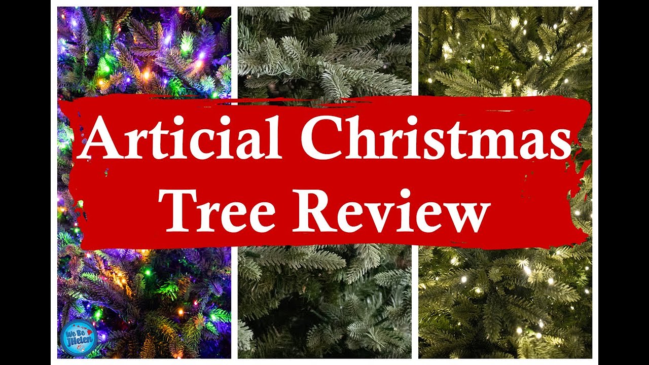 Artificial Christmas Tree Review - 9 foot with Micro LED Lights from ...