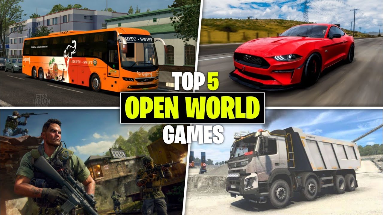 Top 5 Best Open World Games For Android 2025 | Best Open World Mobile ...