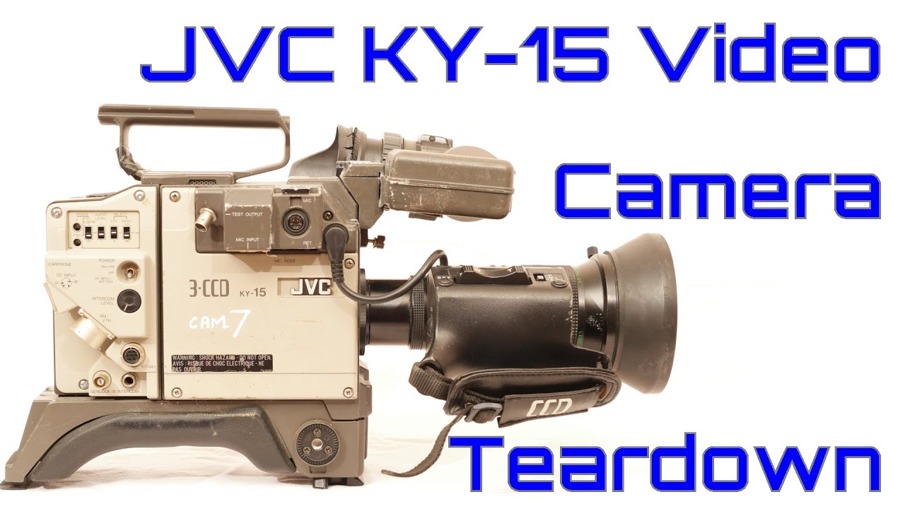 EW0033 - JVC KY-15 Video Camera Teardown - YouTube
