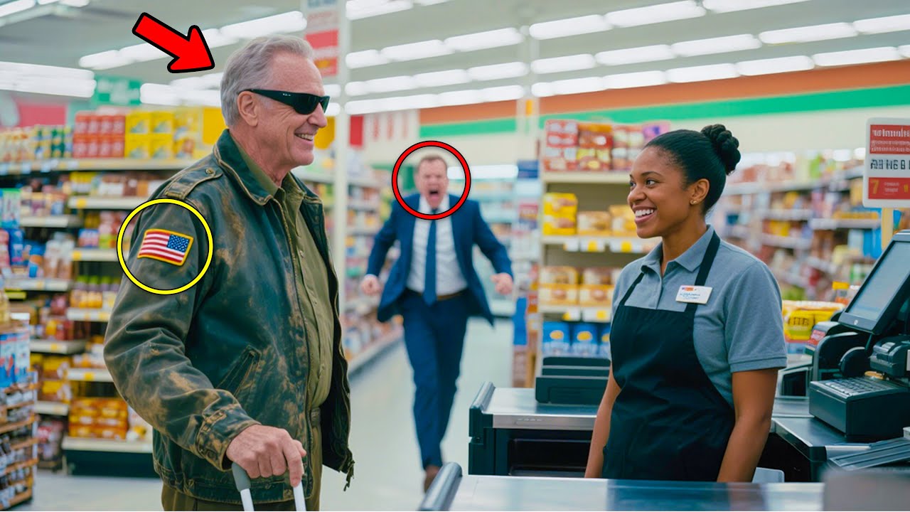 Black Cashier Helps a Visually Impaired Man, Next Day, a Convoy of ...