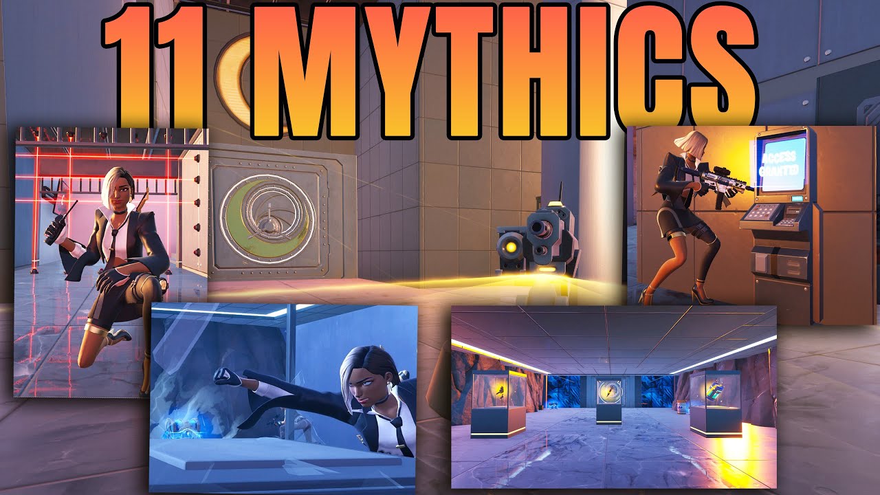 How To Get ALL 11 Mythic Weapons In Fortnite Season 4! (Chapter 2 & 3 ...