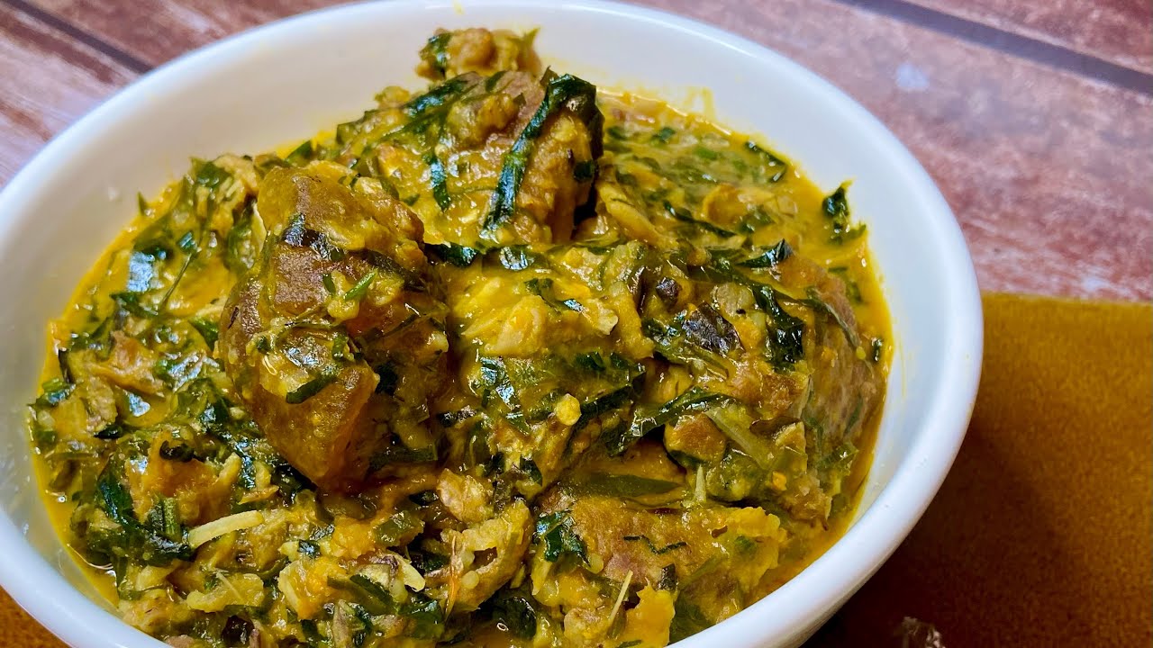 The best Okazi soup/ofe owerri recipe in town | okazi soup #nigeriasoup ...