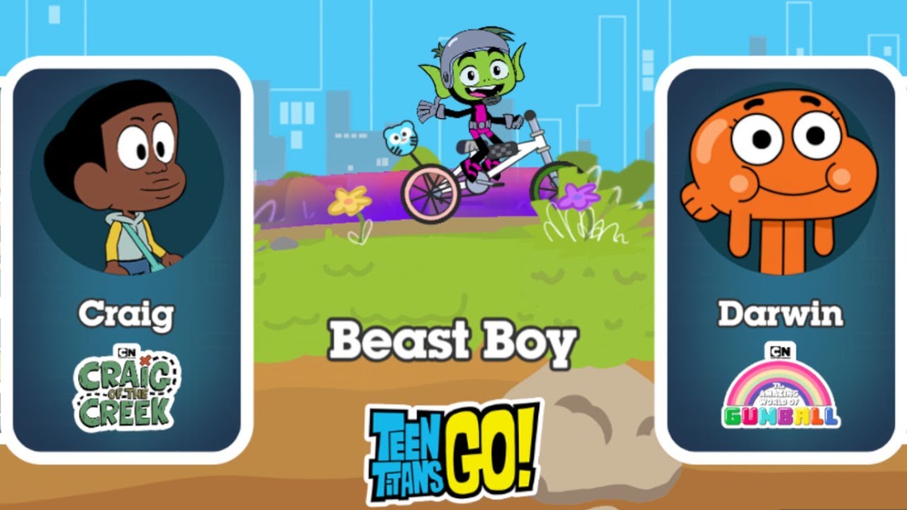 Teen Titans Go: BMX Champions - Beast Boy Doesn't Pump The Brakes (CN ...