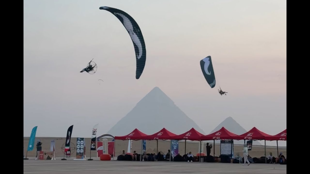 Flying Over the Pyramids Before the Journey with the Baladi Dogs ...