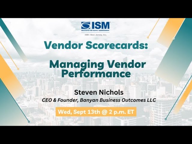 Vendor Scorecard Examples What Is A Balanced Scorecard? BSC Quality