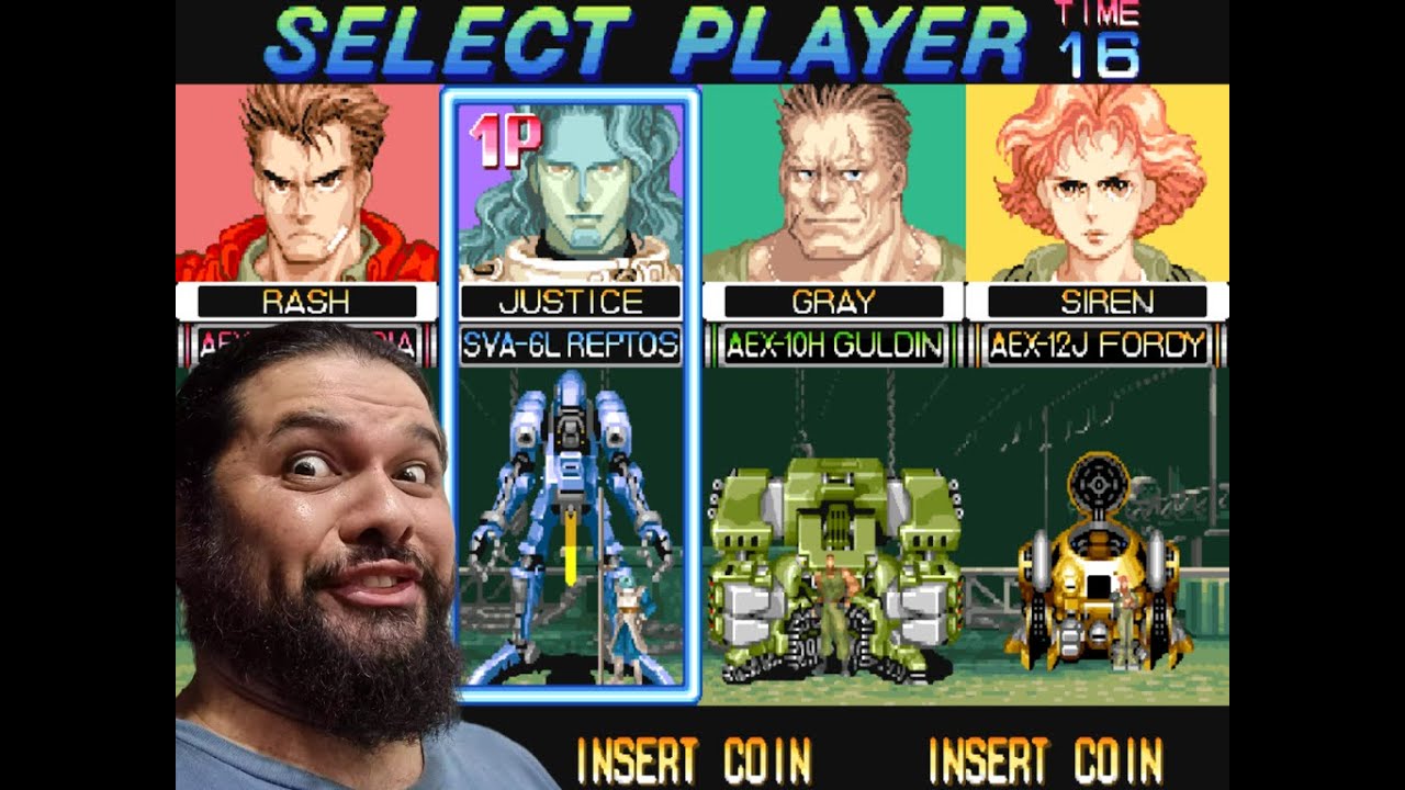 Armored Warriors (Arcade, 1994) gameplay - YouTube