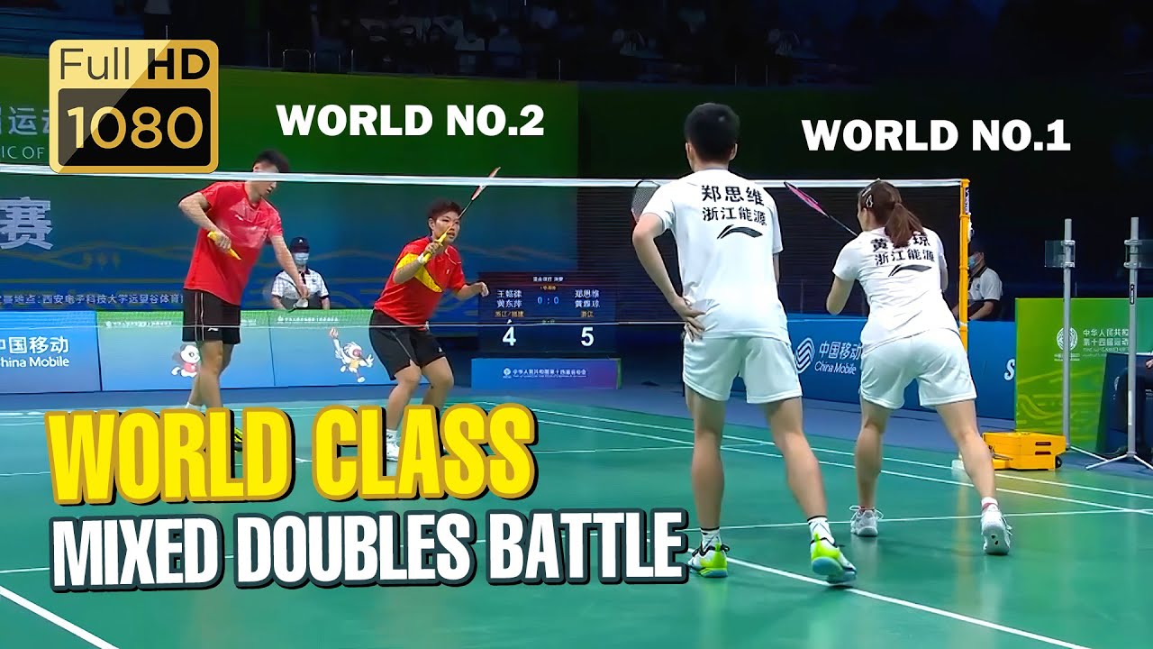 World-Class Badminton Match | Zheng Siwei /Huang Yaqiong vs Wang Yi Lu/ Huang Dongping - YouTube