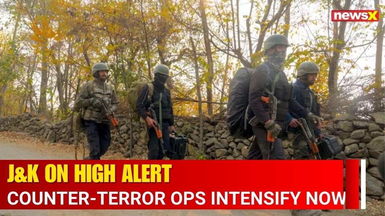 J&K on High Alert | Counter-Terror Ops Intensify After Pahalgam Terror ...