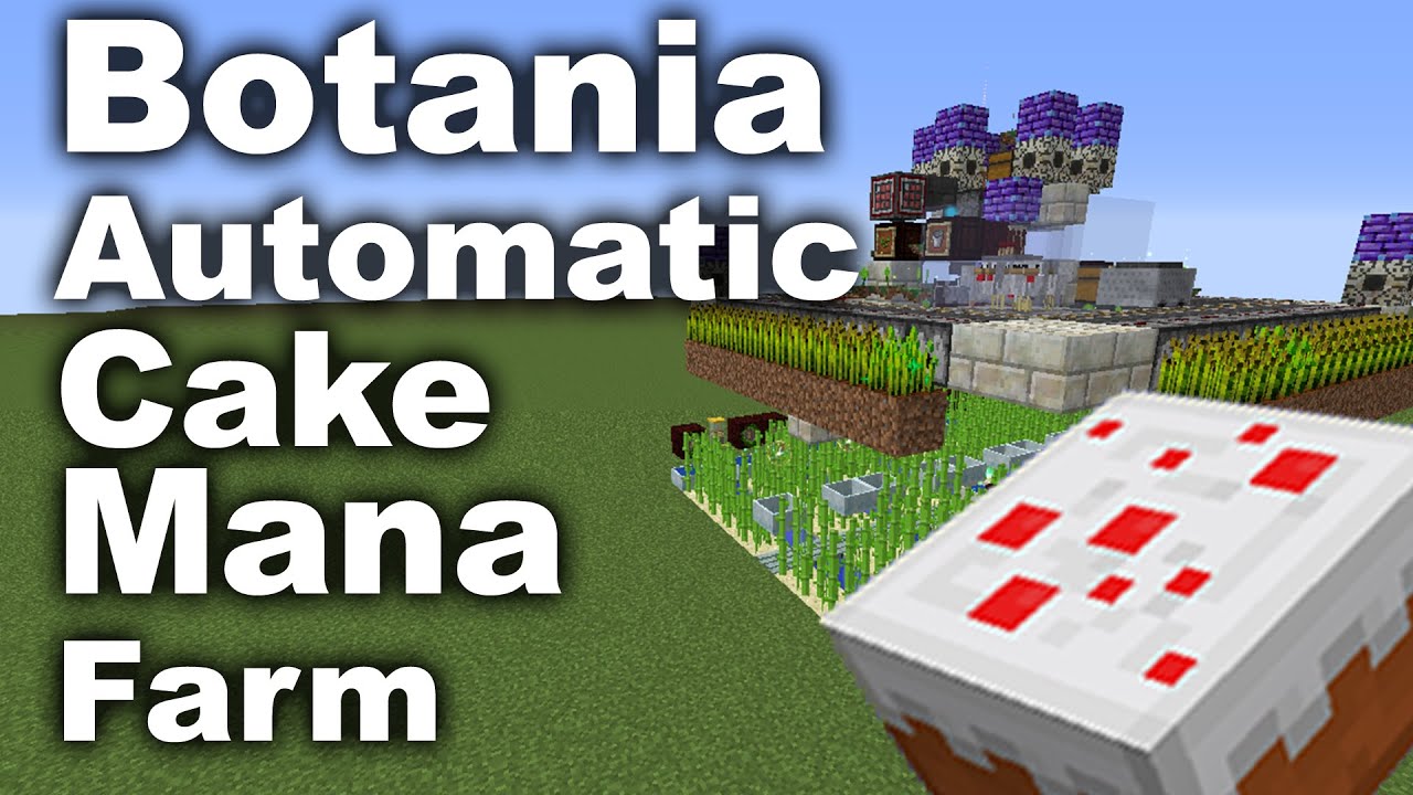 Botania | Cake Mana Farm | Automatic | Kekimurus - YouTube