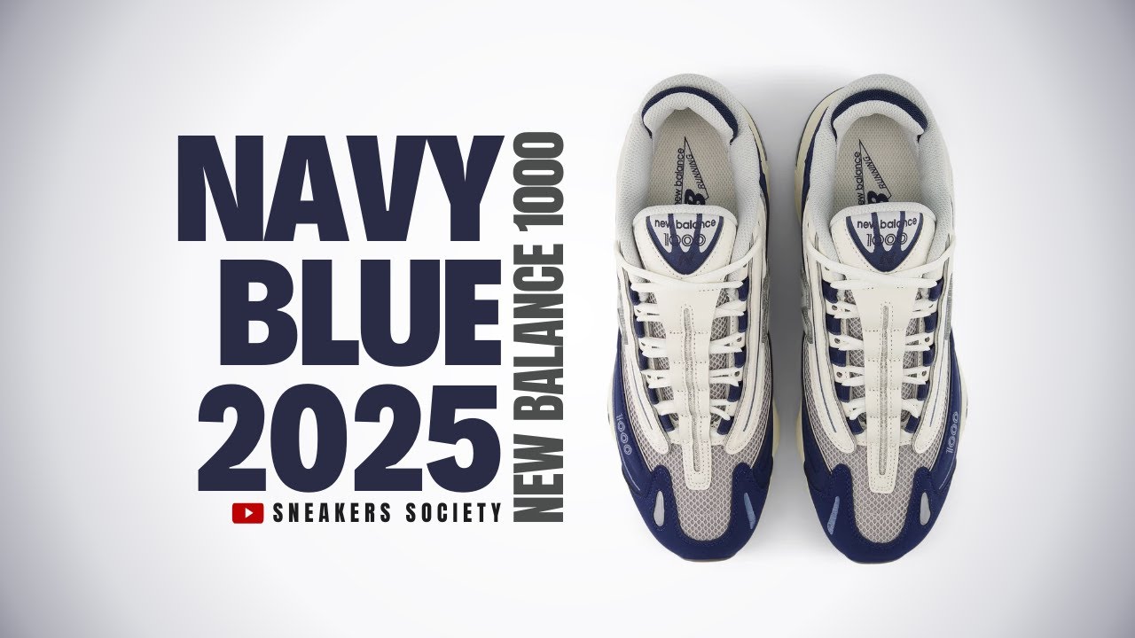 NAVY BLUE 2025 New Balance 1000 | DETAILED LOOK + PRICE - YouTube