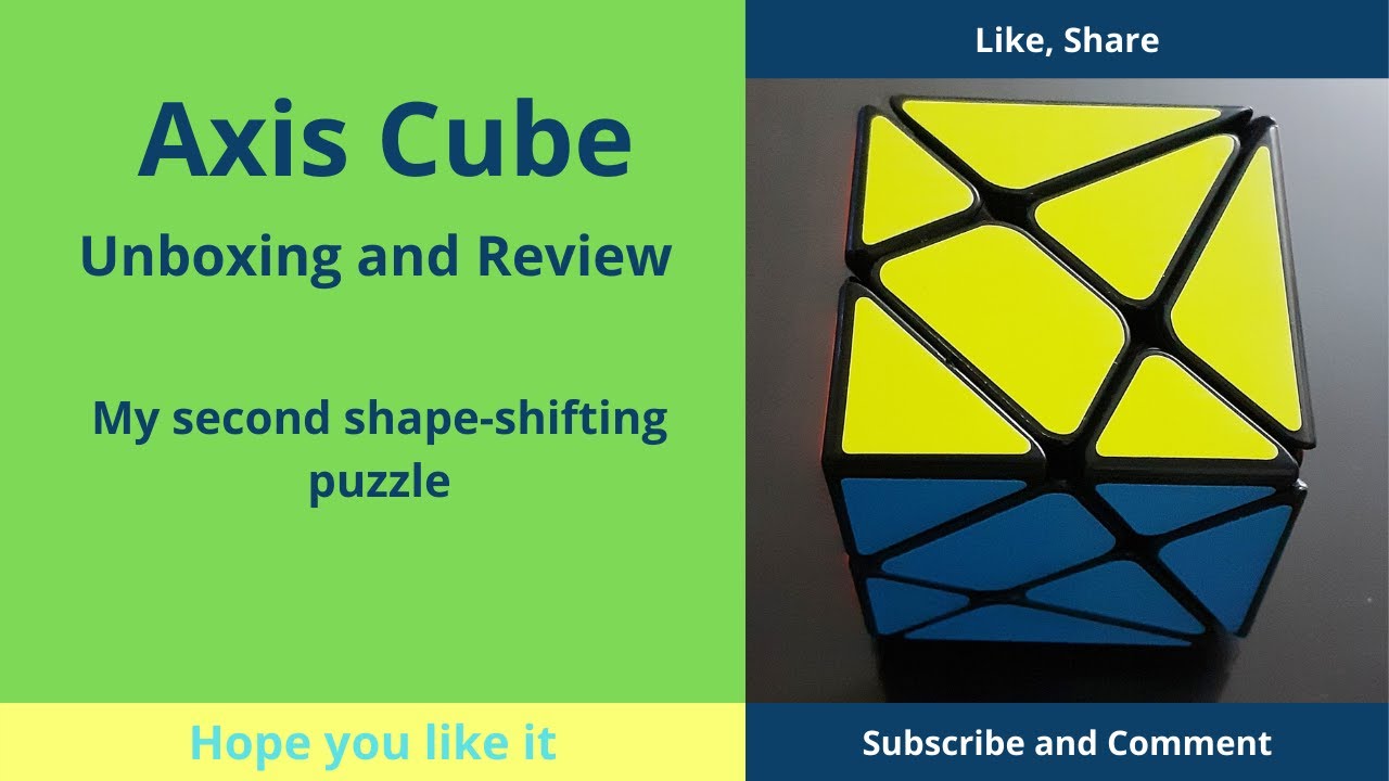 YJ Axis Cube Unboxing and Review - YouTube