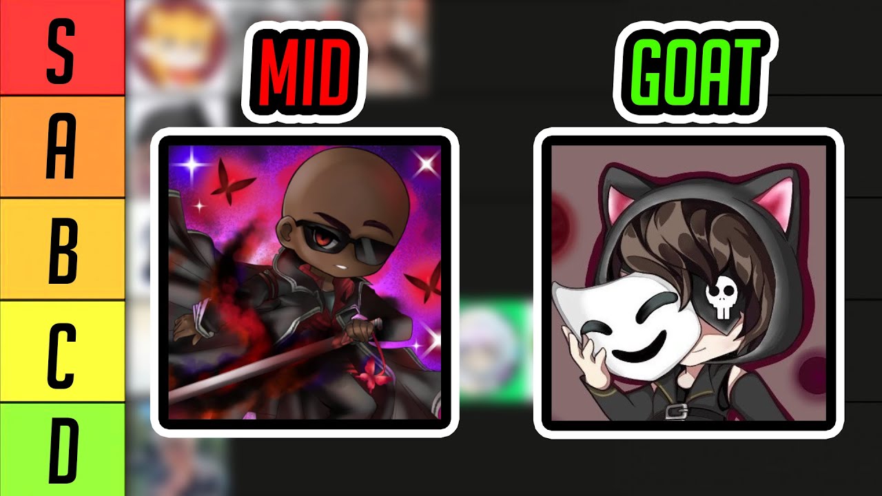 Maplestory Streamers Tier List - YouTube