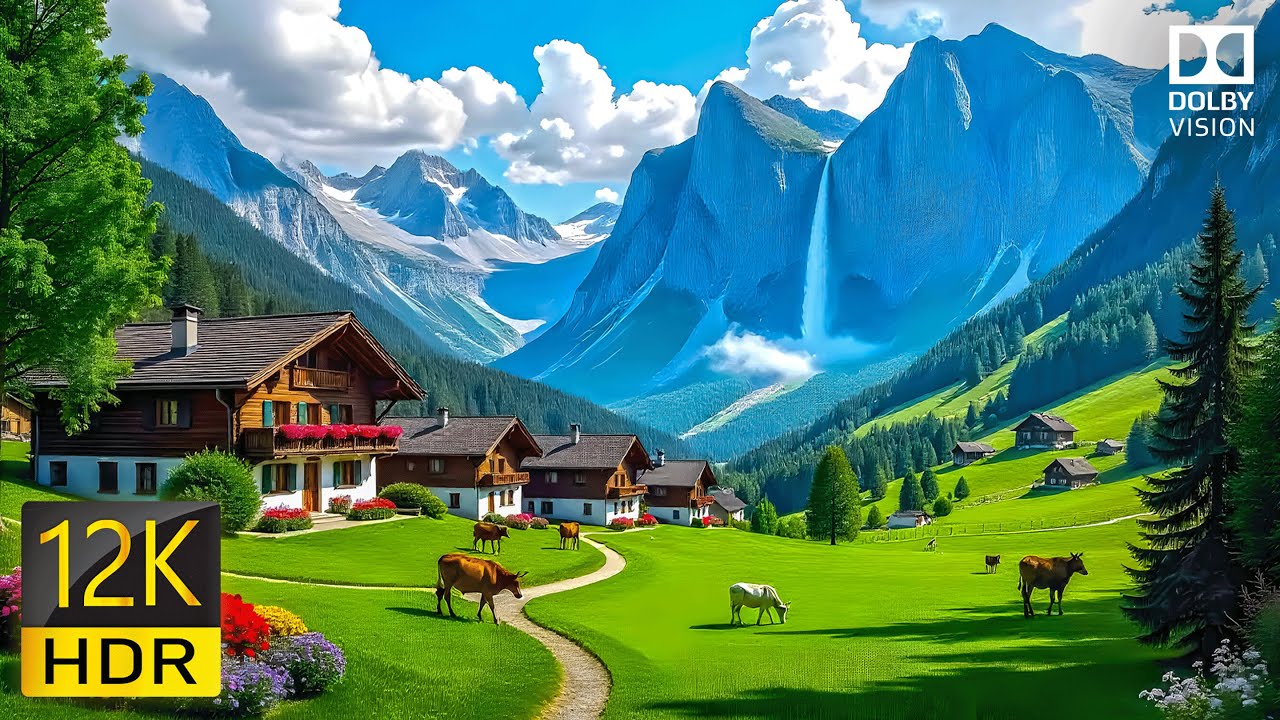 Most Spectacular Places on Earth 🌍 | 12K HDR Dolby Vision Ultra HD ...