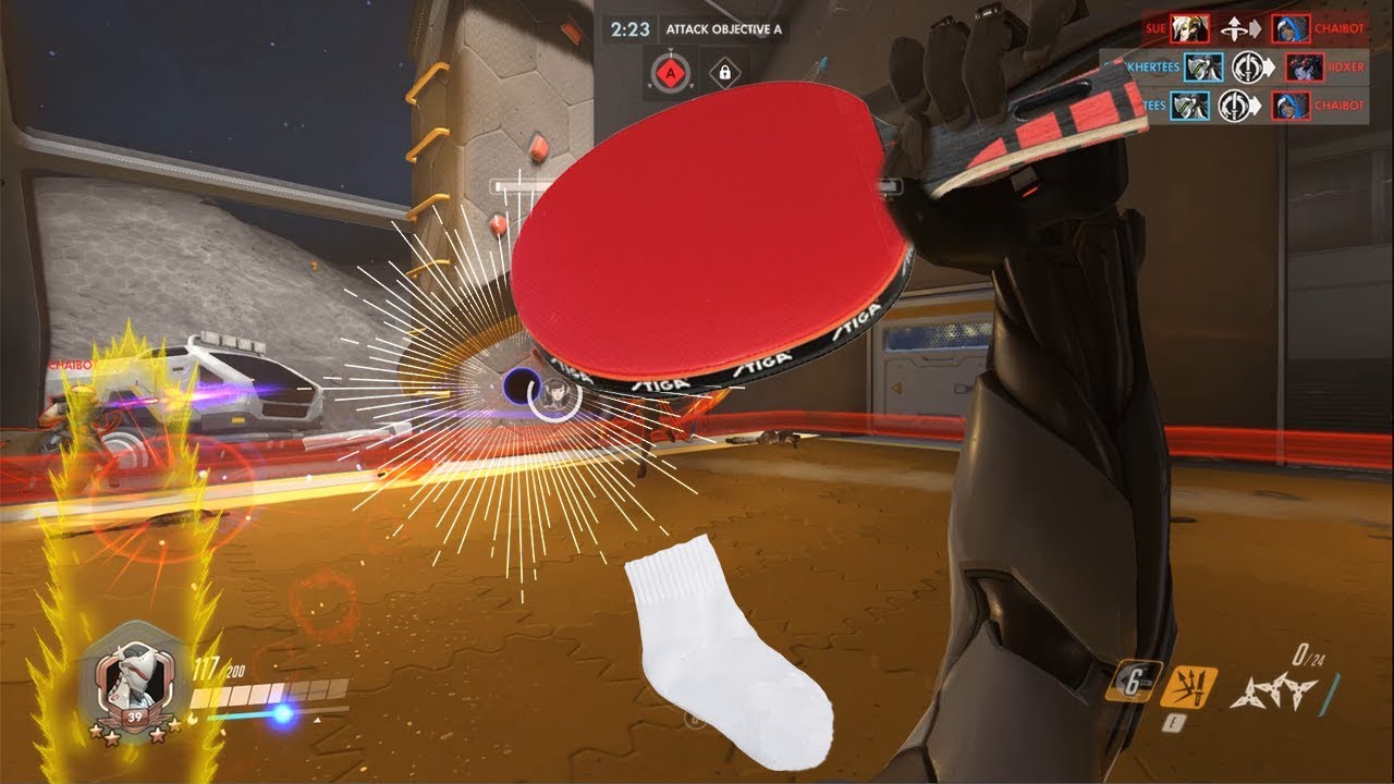 When 2 Genji's Deflect a Grav Back and Forth - YouTube