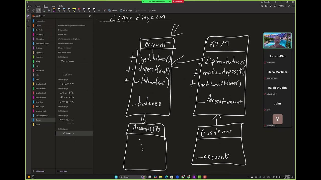 112124 COSC 1336 Python object-oriented review - YouTube