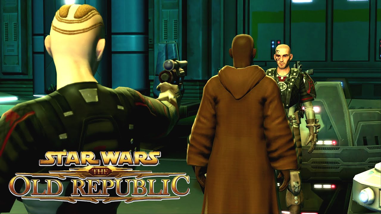 SWTOR play - Mace Windu - cinematic gameplay - season I episode III ...