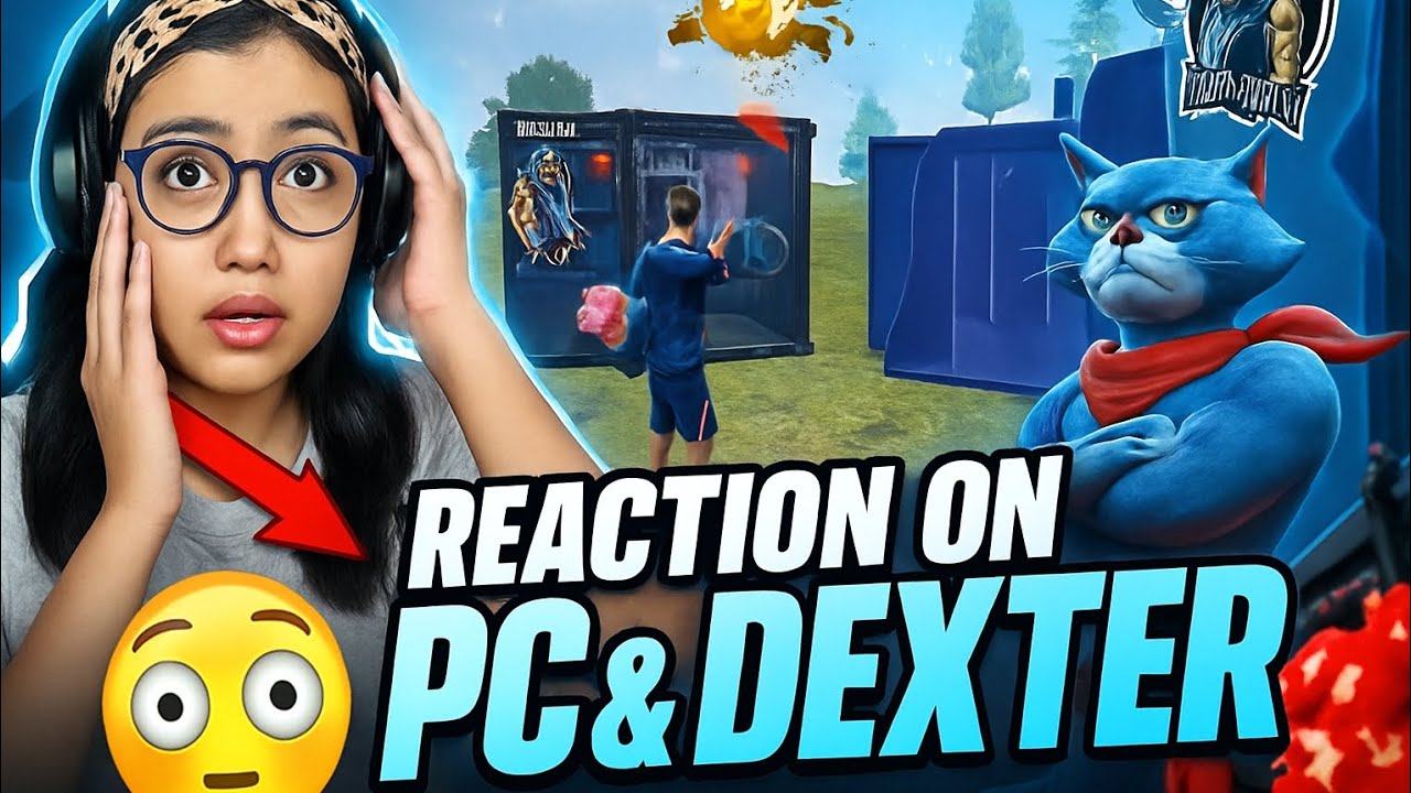 Girl Streamer Crazy Reaction On My Gameplay 💙 @loadingpcff @FEMINI ...