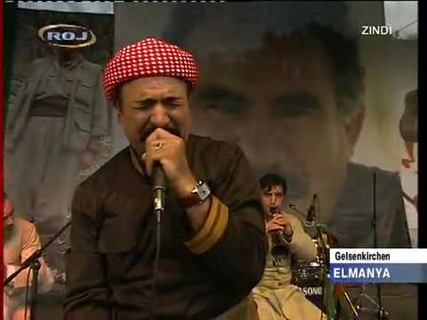 ROJ TV siwan perwer 2009 almanya gelsenkirchen festival kurd kinem ...