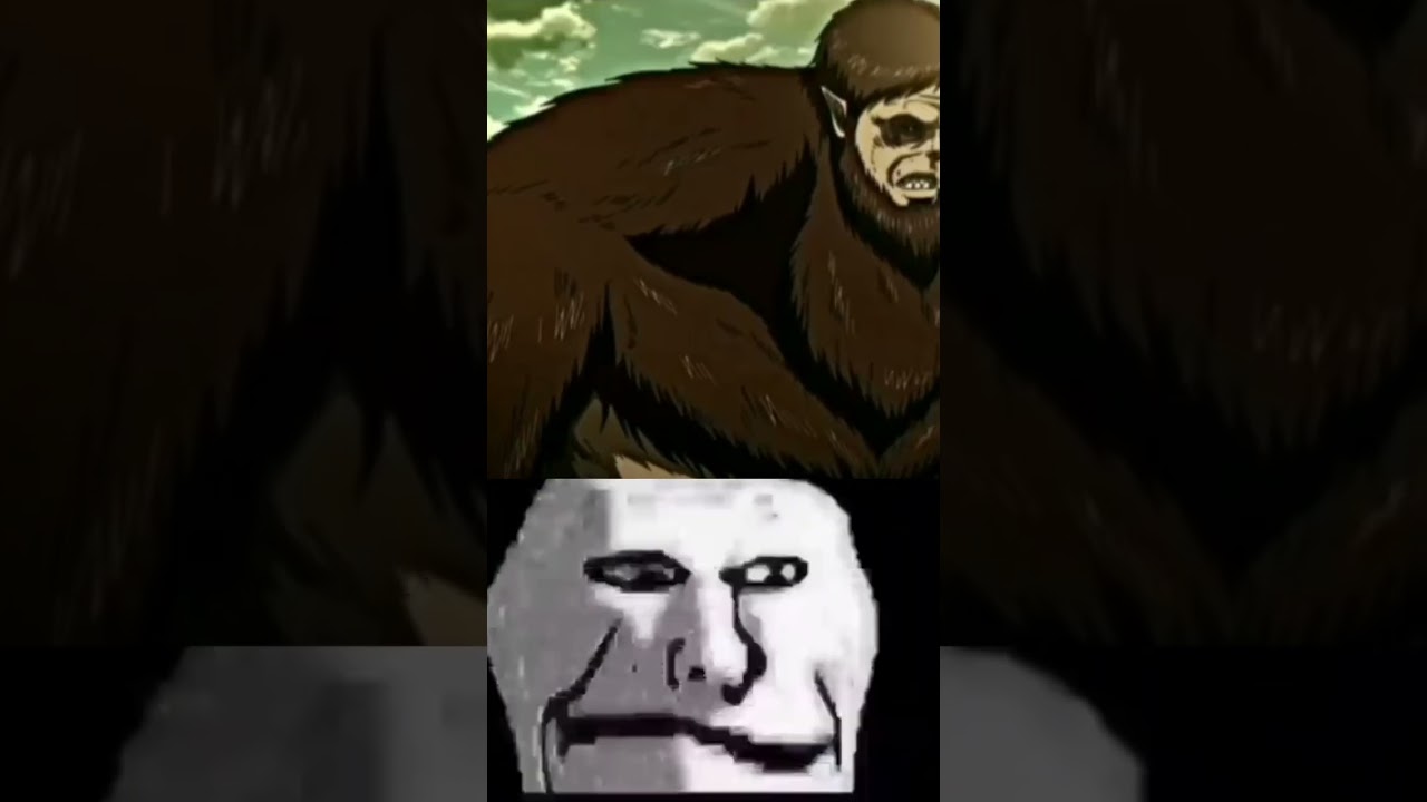 troll face || attack of titan anime || anime troll face || #trollface # ...