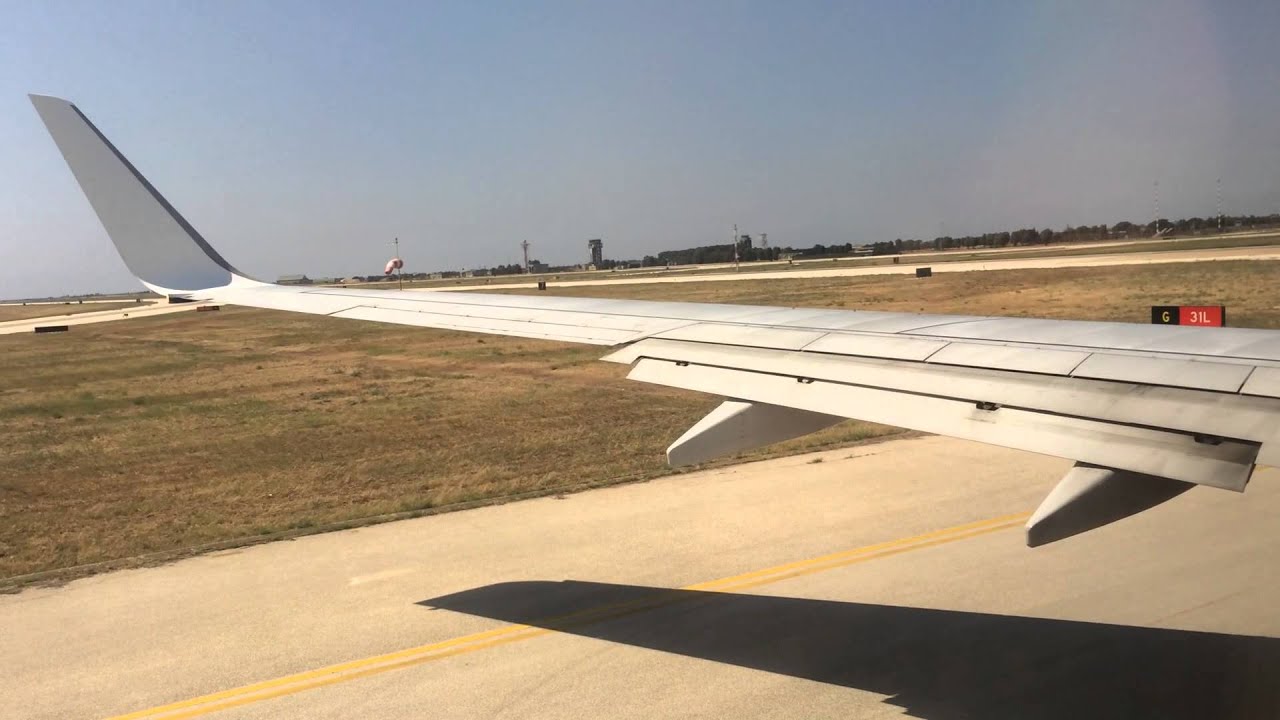 Ryanair 737-800 take off Trapani - YouTube