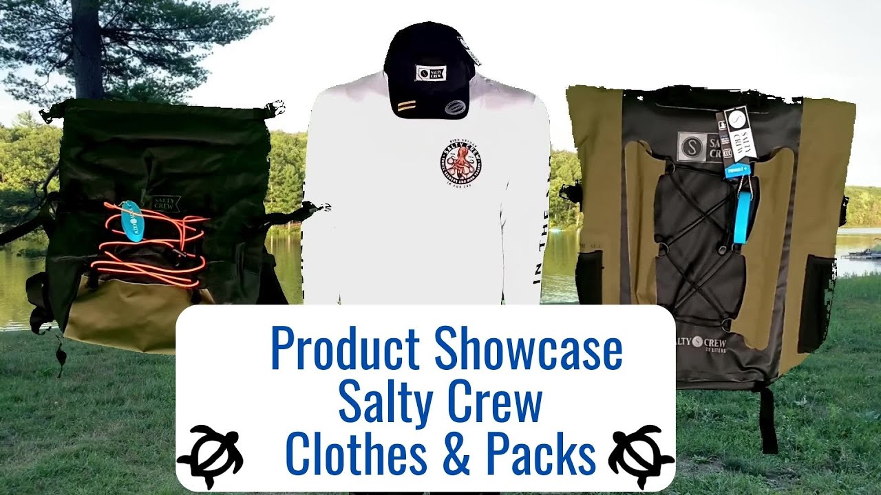 Product Showcase: Salty Crew Clothes & Packs - YouTube