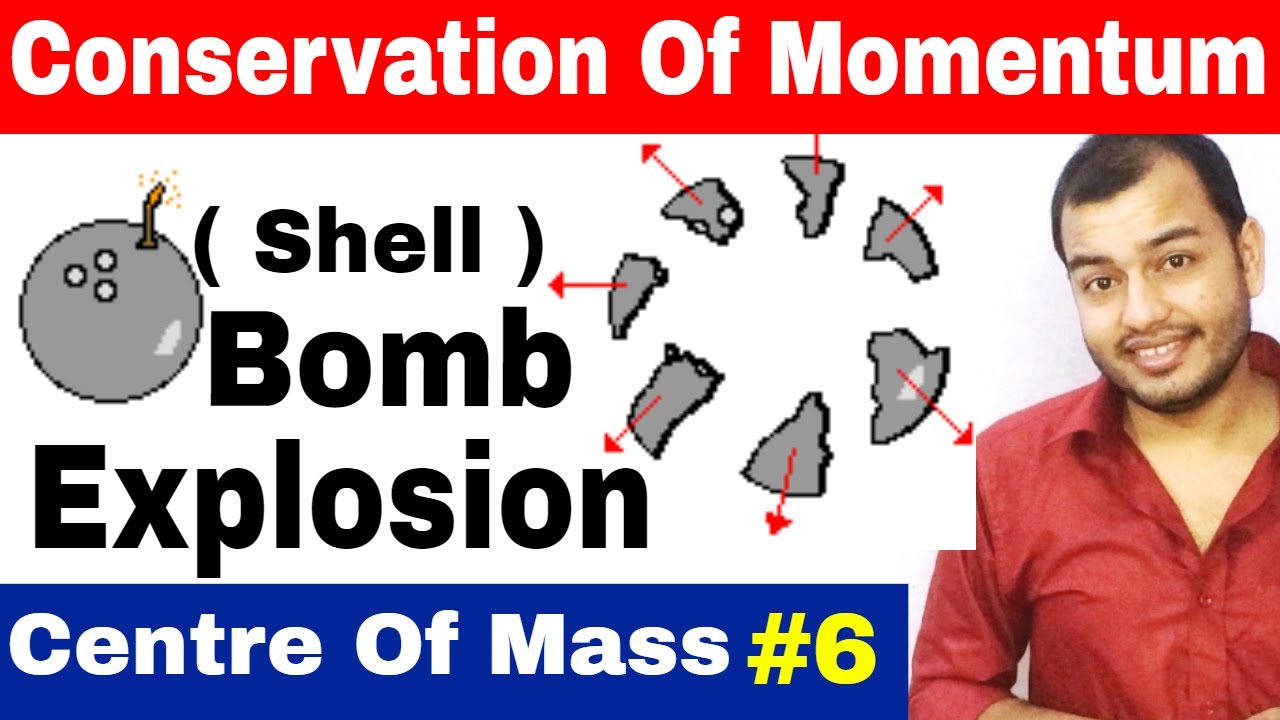 Class 11 Chapter 7 | Centre Of Mass 06 | Conservation of Momentum in ...