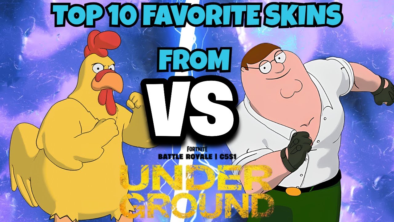 My Top 10 *FAVORITE SKINS* From Chapter 5 Season 1! (Fortnite Chapter 5 ...