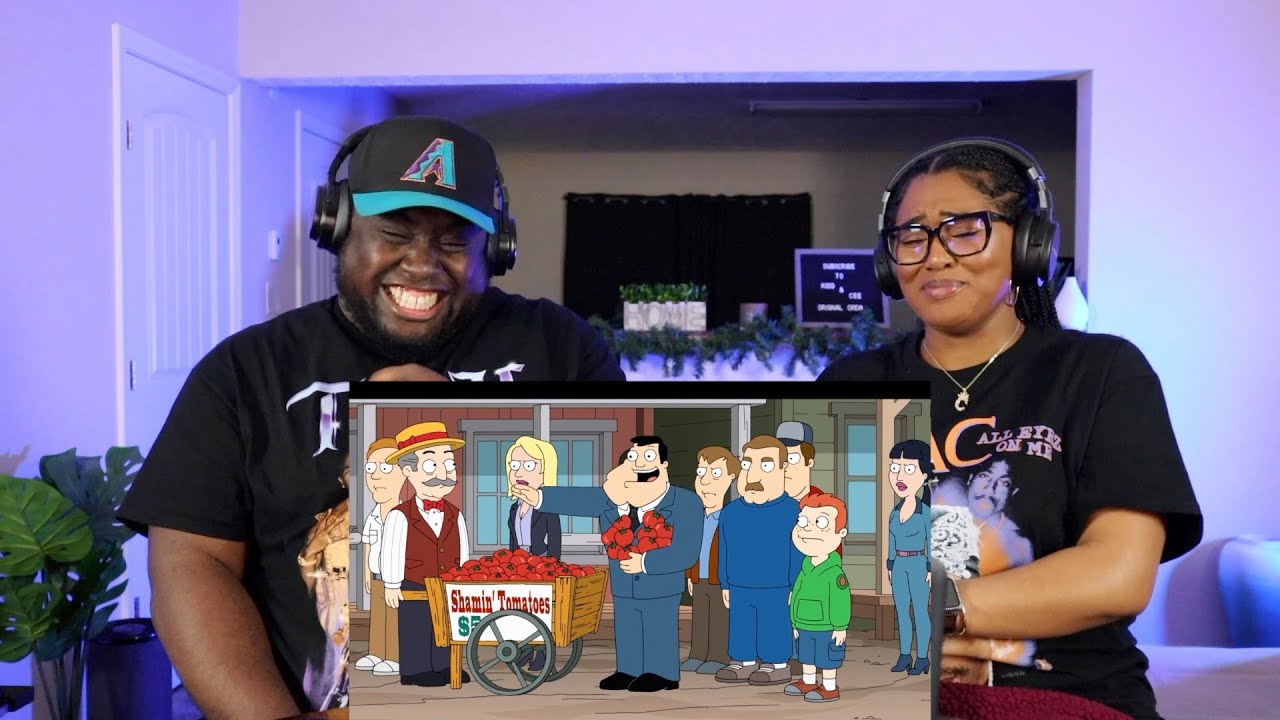 Kidd and Cee Reacts To American Dad Funny Moments - YouTube
